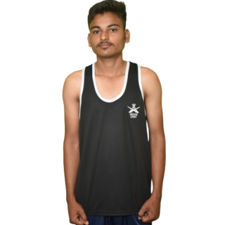 Army Black Sando Baniyan For Boys – Mission NCC Store