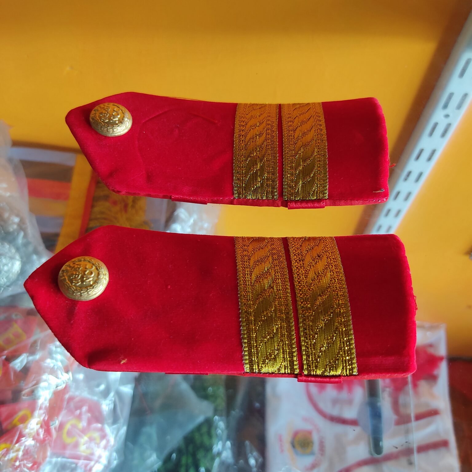 Senior Under Officer Ranks Army Wing NCC Golden Ranks Mission NCC