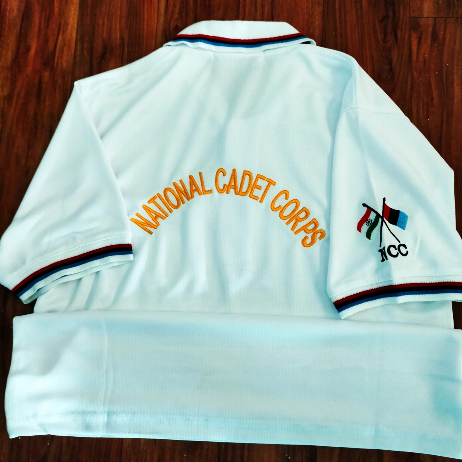 NCC Cross Flag T-shirt For NCC Gilrs & Boys Cadets | NCC Tshirts ...